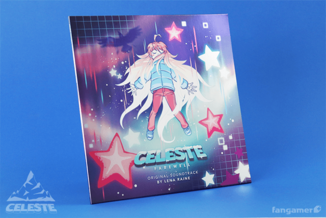 Celeste: Farewell Soundtrack vinyl cover – SPACE COYOTE